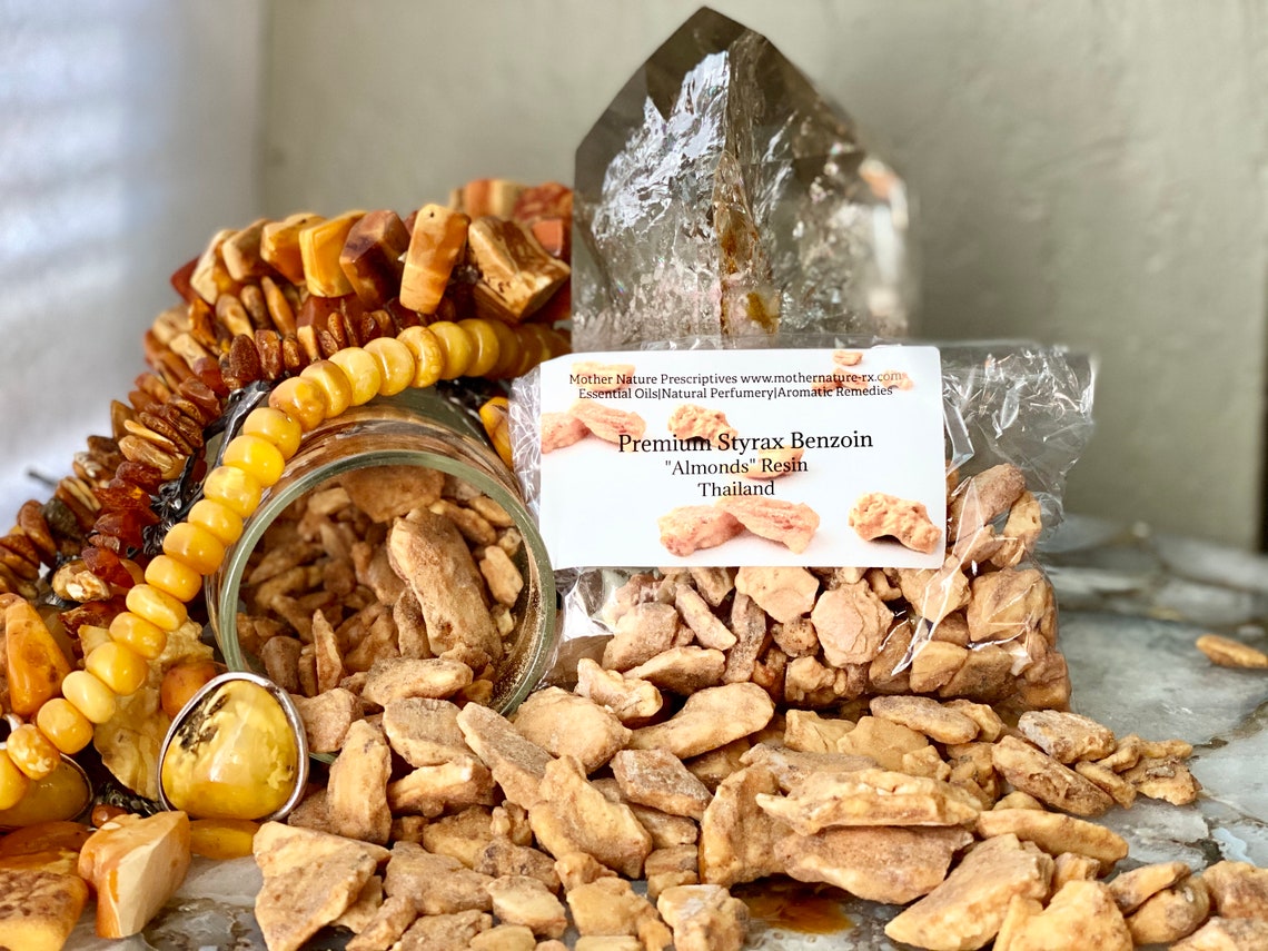 Benzoin Resin almonds Premium Benzoin Styrax - Etsy