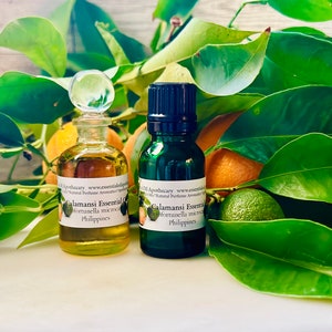 Calamansi Essential Oil Cold Pressed Citrofortunella Microcarpa Rare ...