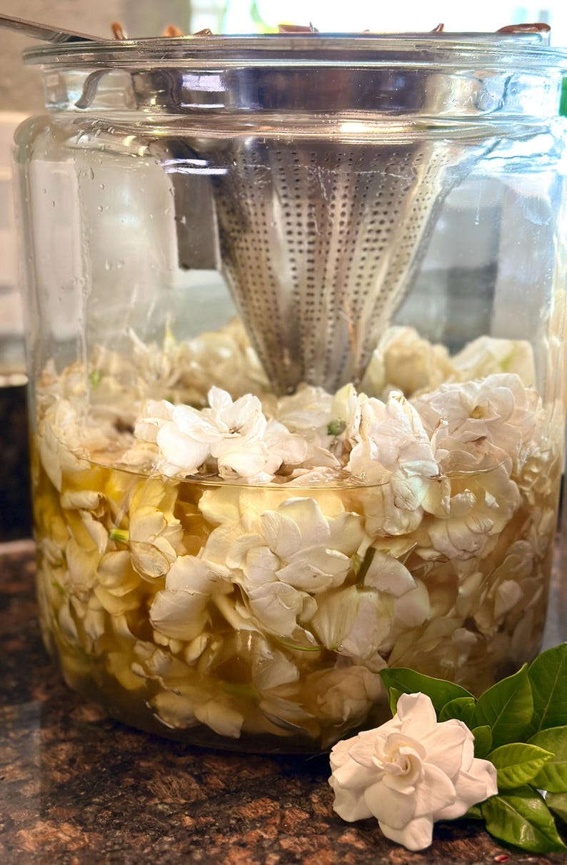 Monoi De Cali Hand Produced in California 56 Wild Harvested Gardenia ...