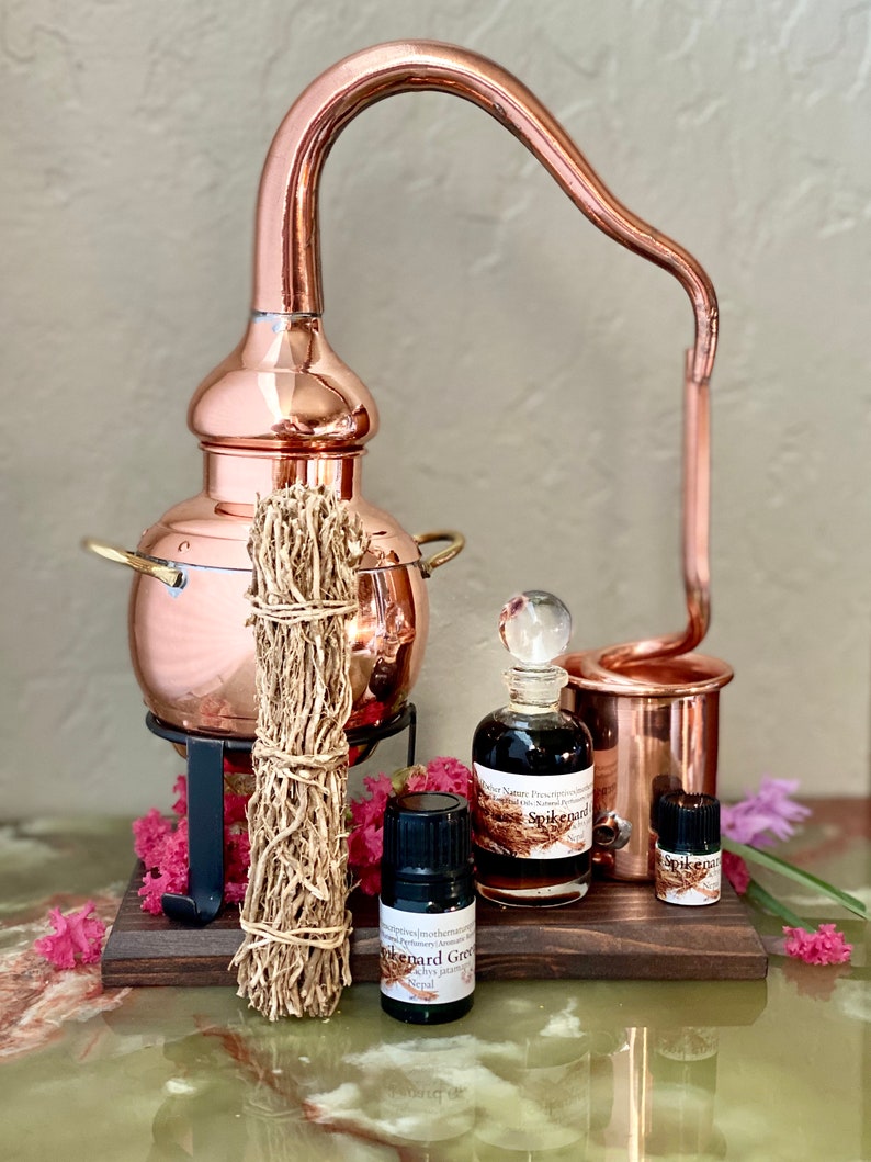 Spikenard Essential Oil India Artisan Produced Green Nardostachys ...