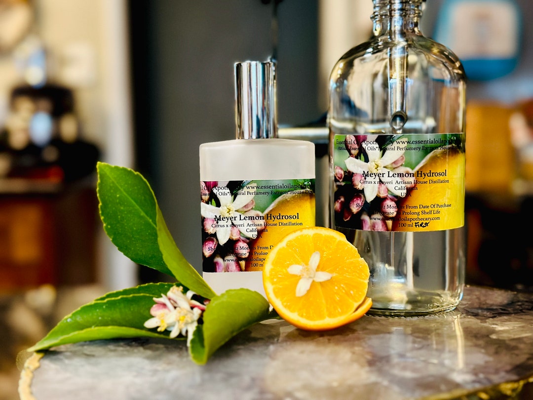 Meyer Lemon Hydrosol Grown and Distilled at Our Apothecary Citrus X ...