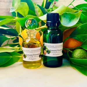 Calamansi Essential Oil Cold Pressed Citrofortunella Microcarpa Rare ...