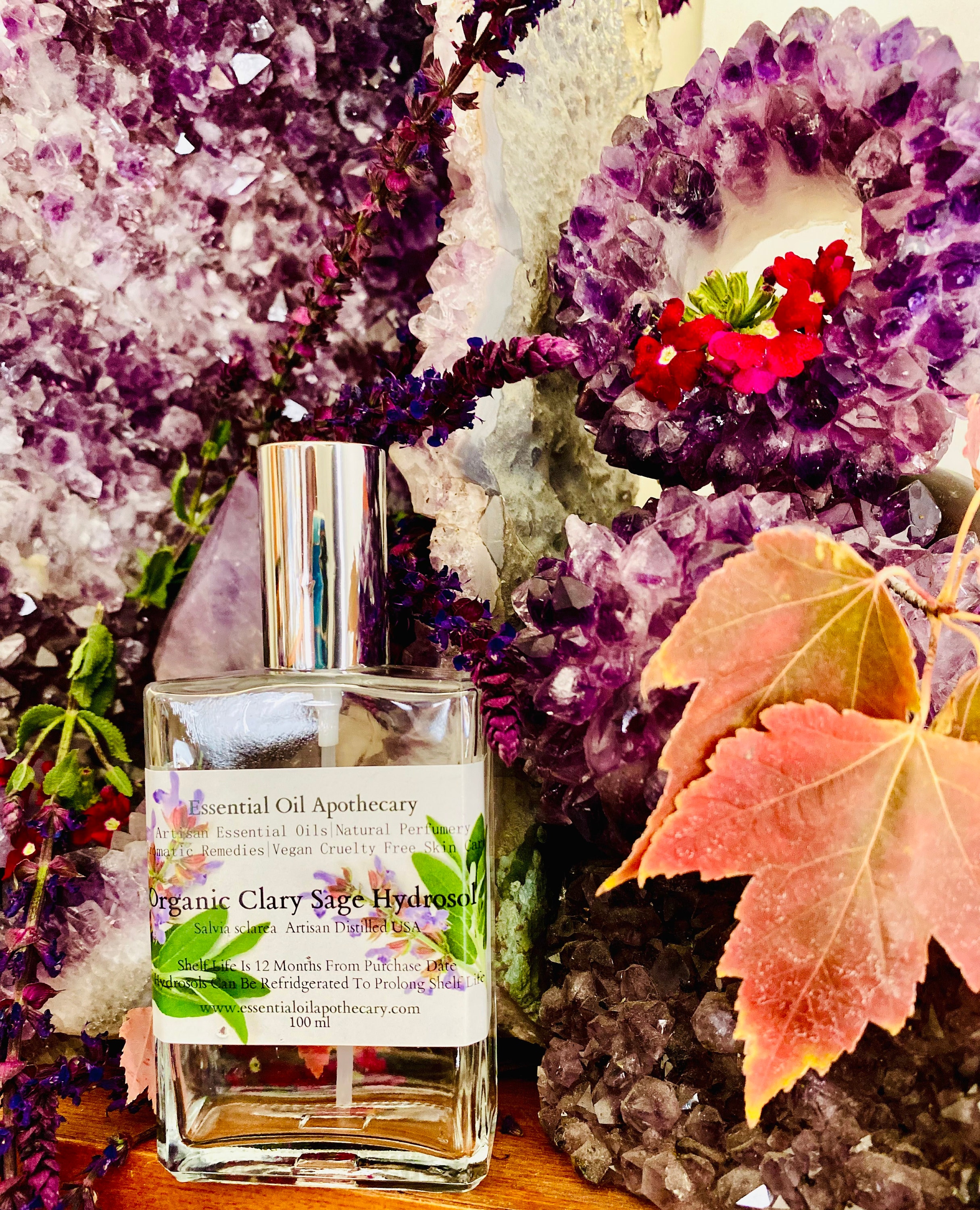 Clary Sage Hydrosol Salvia Sclarea Artisan Distilled USA - Etsy