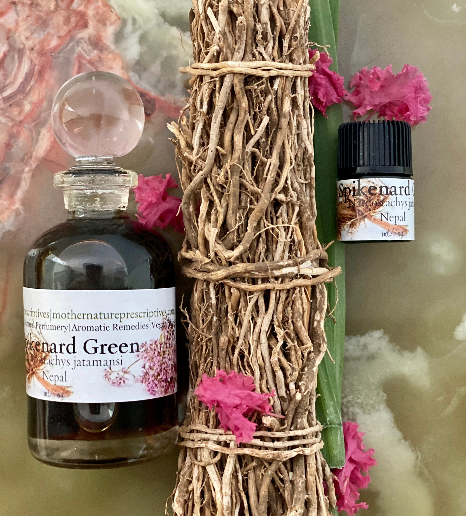 Spikenard Essential Oil India Artisan Produced Green Nardostachys ...