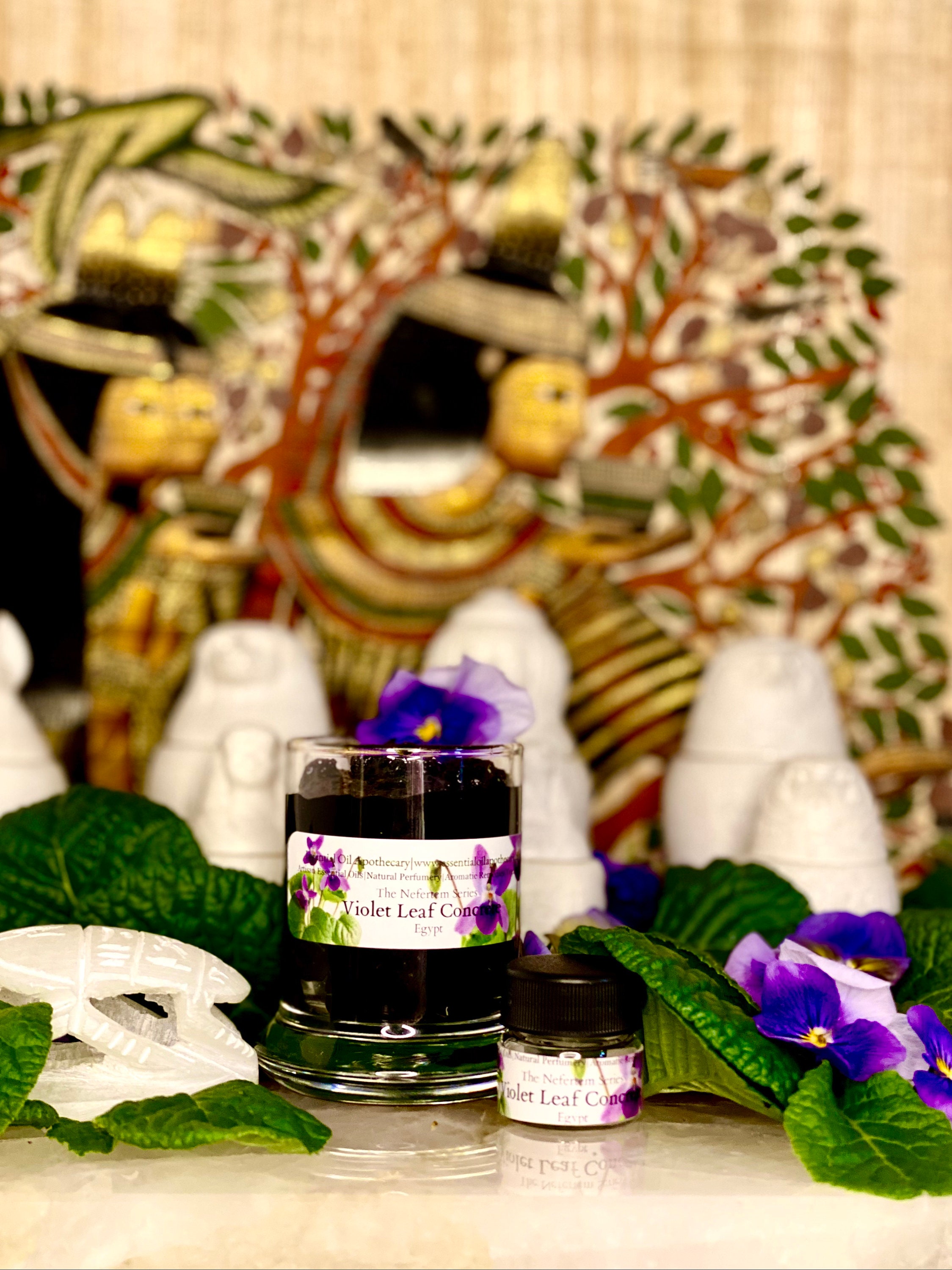 Violet Leaf Concrete Viola Odorata Egypt Solid Perfume Nefertem Series ...