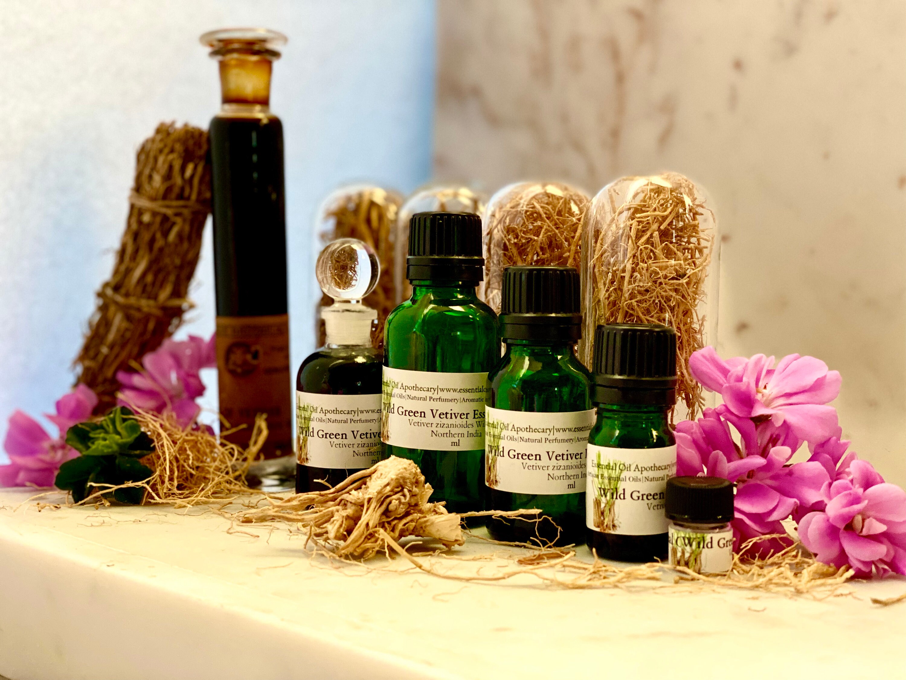 Vetiver Essential Oil Wild Green Vetiver Zizanioides India Khus Khus ...