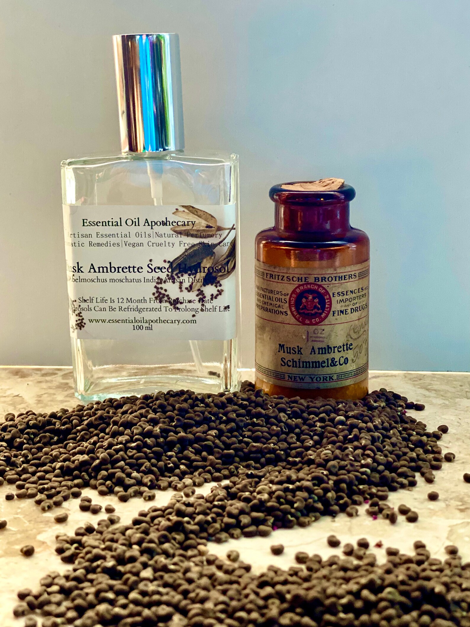 Musk Ambrette Seed Hydrosol Abelmoschus Moschatus India - Etsy