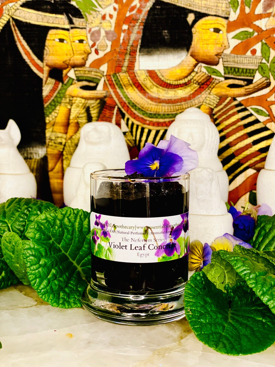 Violet Leaf Concrete Viola Odorata Egypt Solid Perfume Nefertem Series ...
