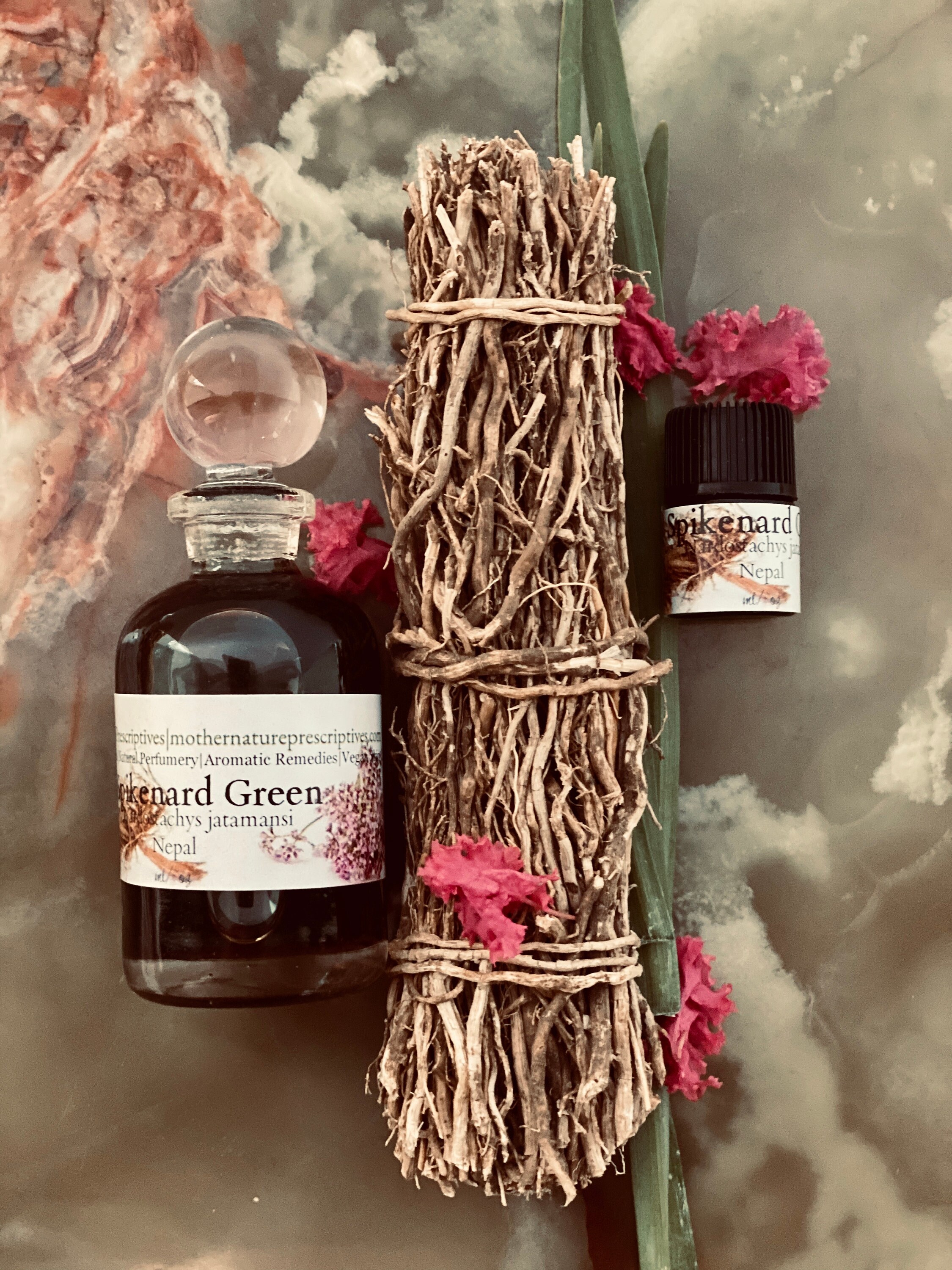 Spikenard Essential Oil India Artisan Produced Green Nardostachys ...