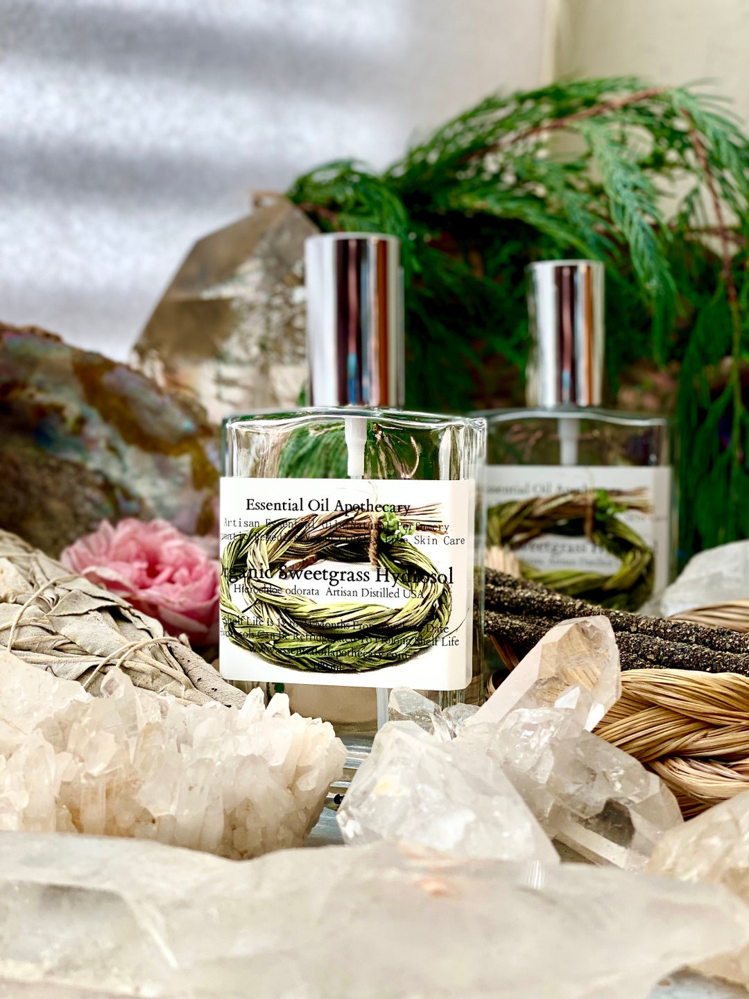 Sweetgrass Hydrosol Distilled in House Hierochloe Odorada California ...