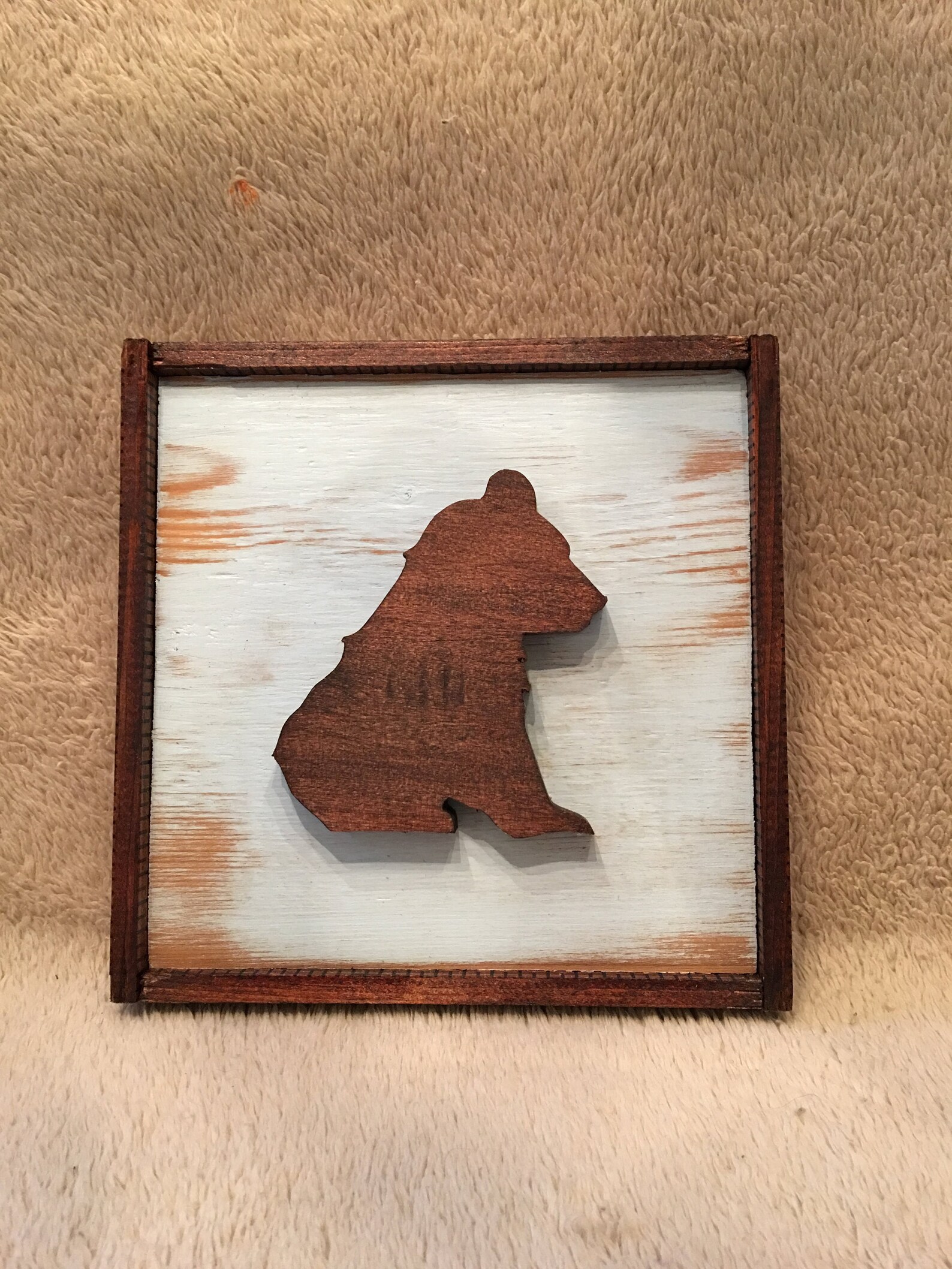 Bear Cub Wall Hanging - Etsy