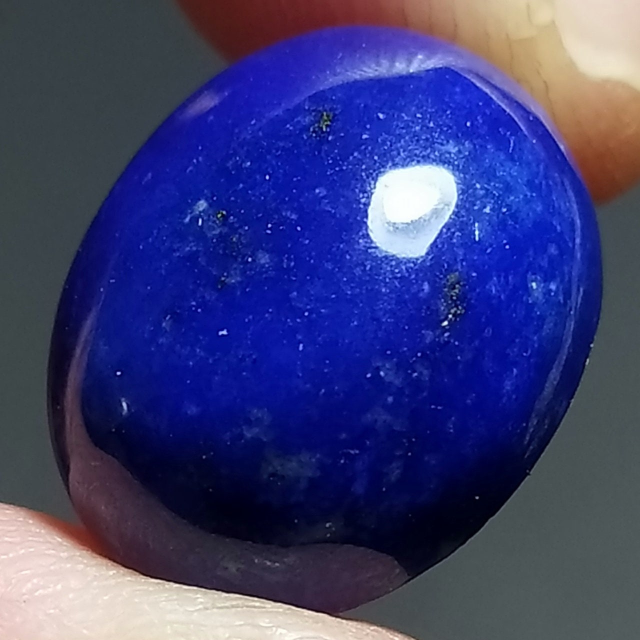 14ct Natural Top Blue Color Lapis Lazuli Cab 100% Natural - Etsy UK