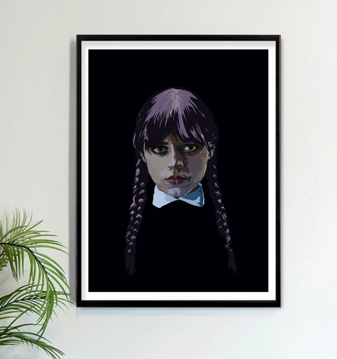 Wednesday Addams Art Print, Original Limited Edition, Gift, Memorabilia ...