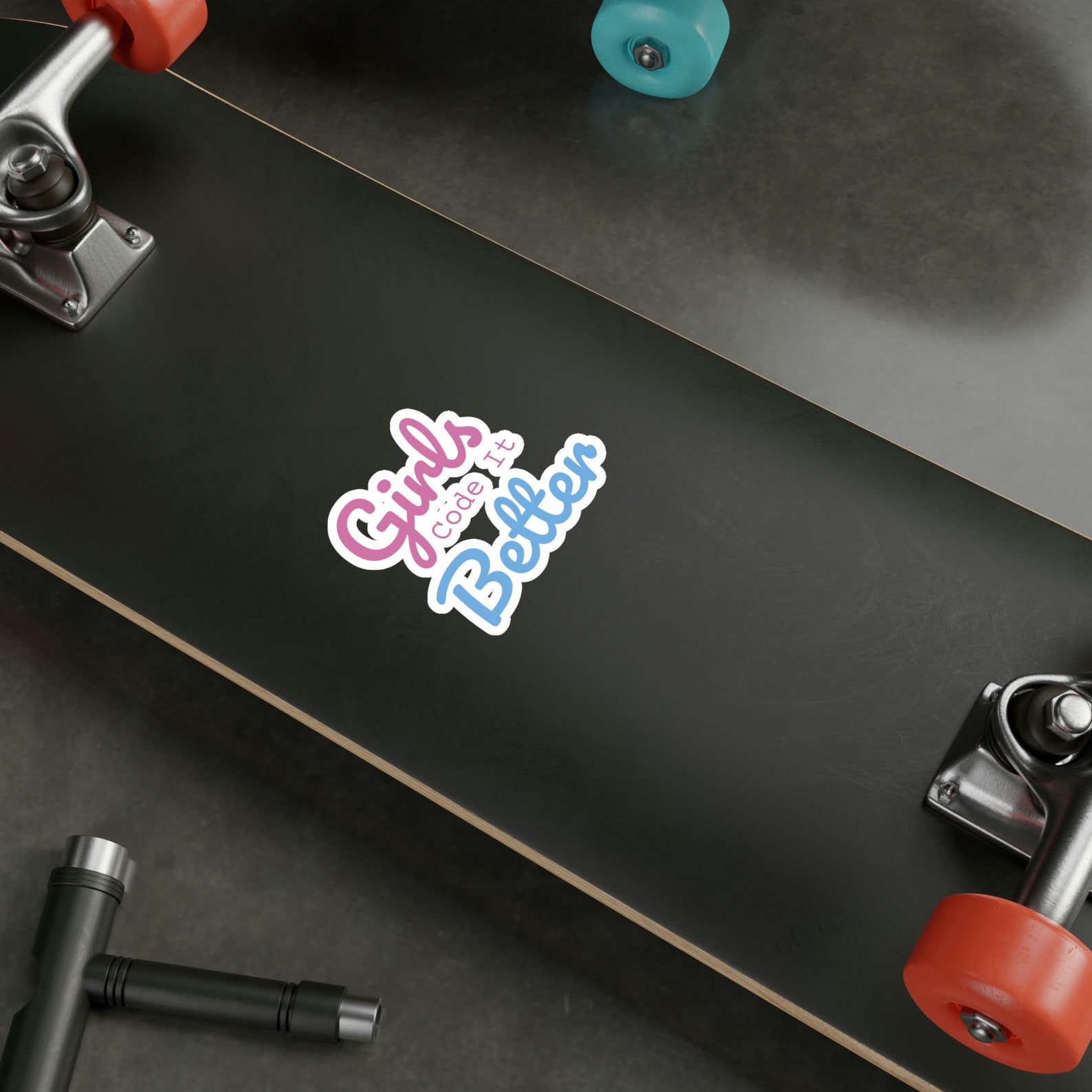 Sticker for Female Coder | Sticker for Laptop | Girls Code It Better ...