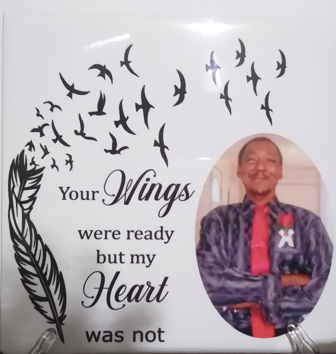 Memorial Tile in Memory Of - Etsy