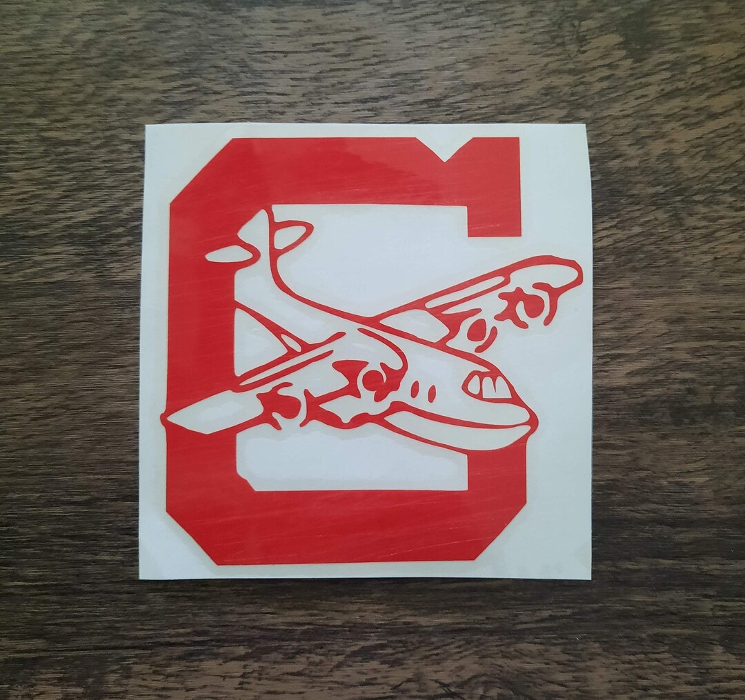 Columbiana Clippers Car Decal, Clippers Airplane Decal, Columbiana ...