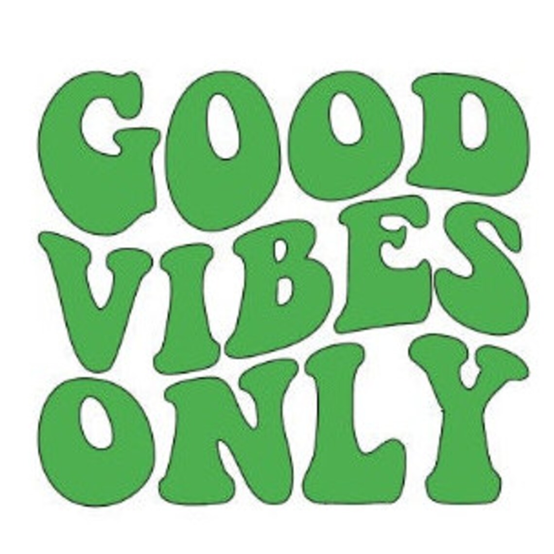 Good Vibes Only Car Decal, Good Vibes, Good Vibes Hippy Car Decal ...