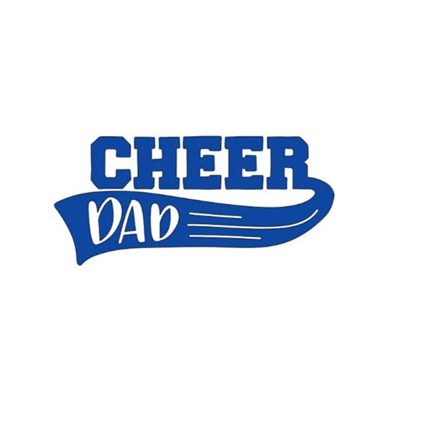 Cheer Dad Decal, Cheer Decal, Dad Decal, Cheerleading Decal - Etsy
