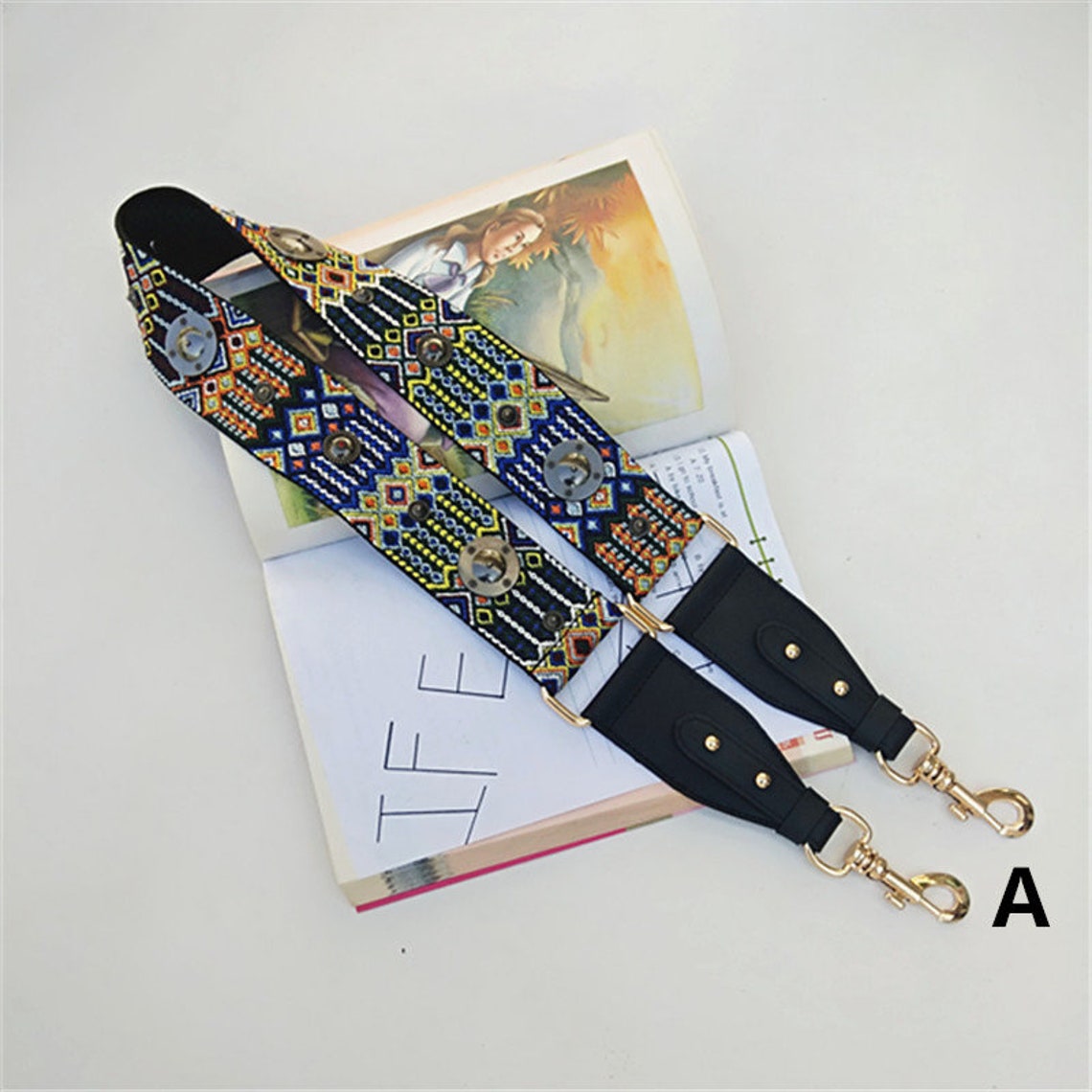 1 Pcs New 105cm Length Rivet Purse Strap Belt With Leather - Etsy