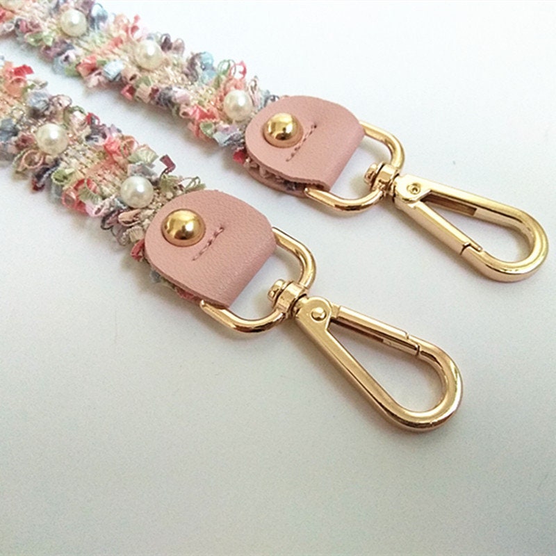 2.5CM Webbing Tassels Pearl Replacement Wrist Strap Purse Key | Etsy