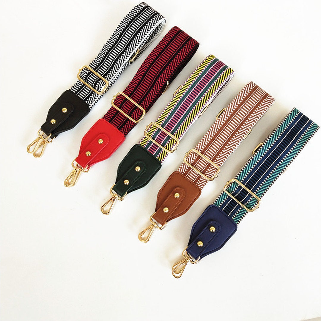 5cm Width Adjustable 80-130cm Length Purse Strap Belt With PU Leather ...