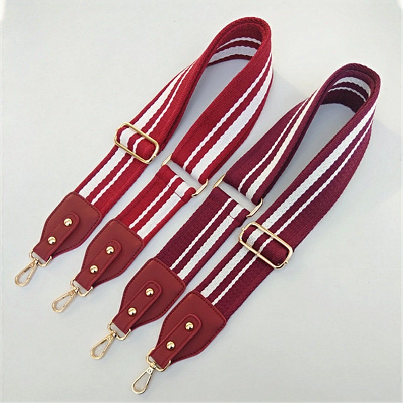 1Pc 5cm Width Adjustable 80-130cm Stripe Purse Strap Belt With | Etsy