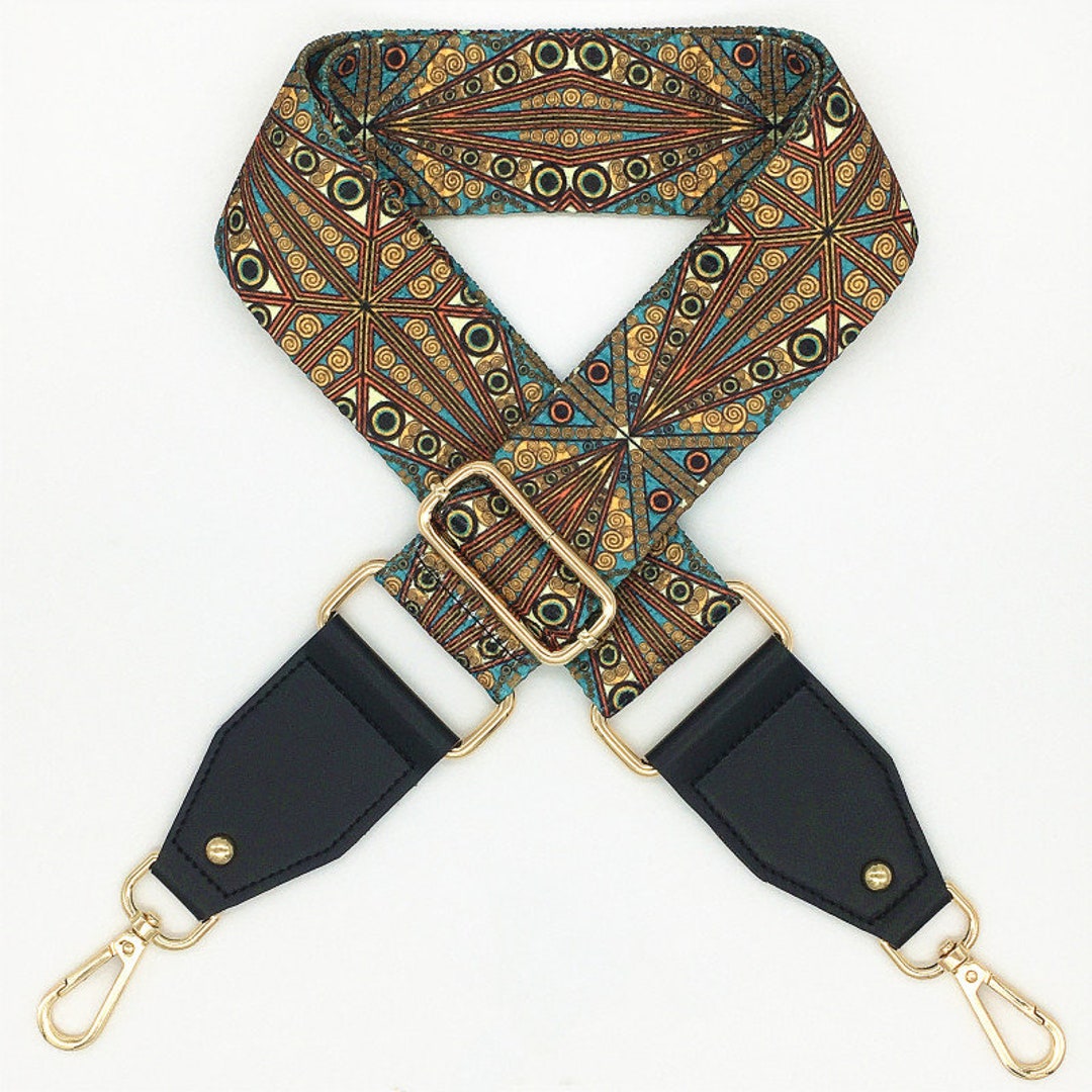 2 5CM Width, Adjustable 85-135CM Long, Retro Colorful Nylon Webbing ...