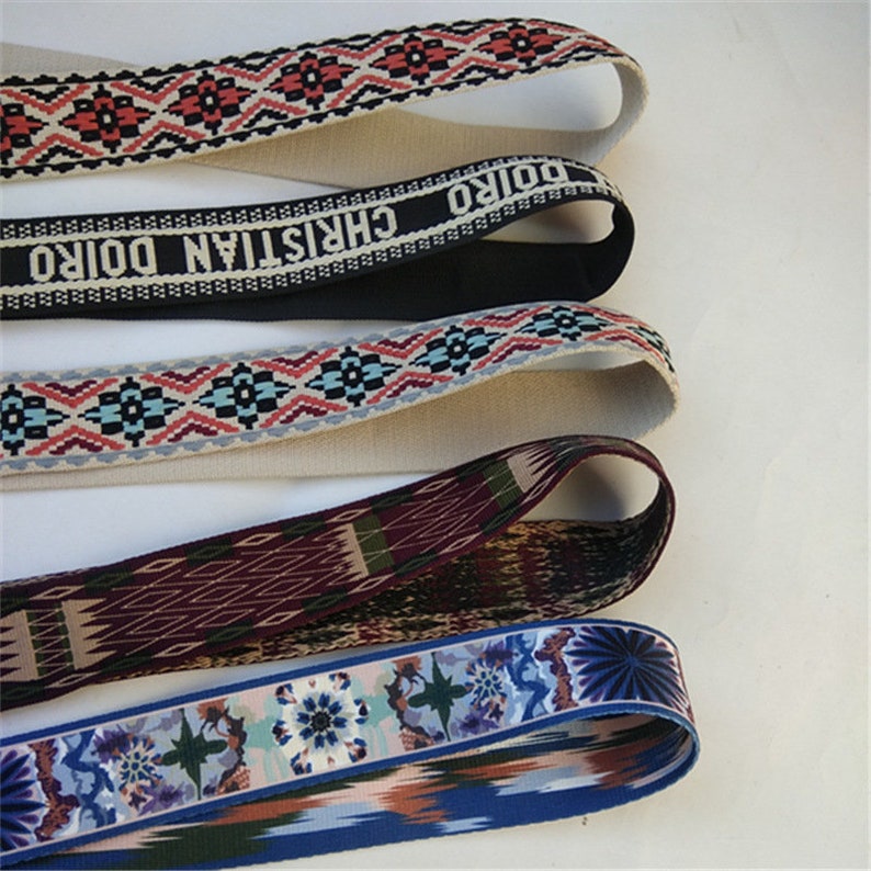 5cm Width Adjustable 130cm Long Colorful Purse Strap Belt With - Etsy