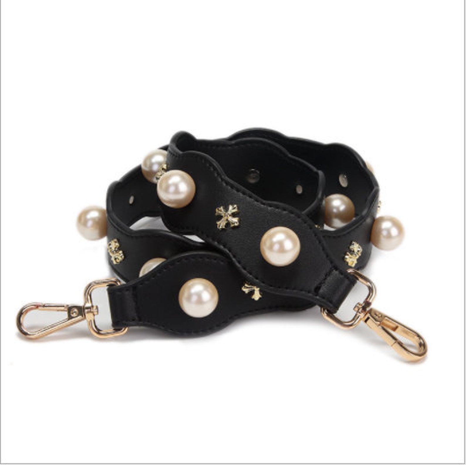 4cm Width 90cm Long New Pearls Purse Strap Cross-body Strap | Etsy