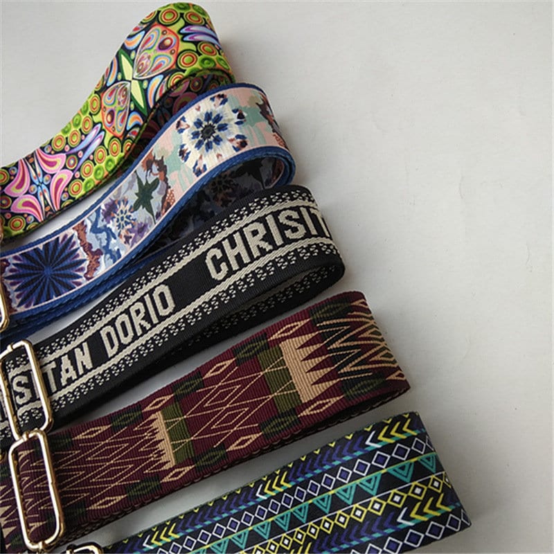 5cm Width Adjustable 130cm Long Colorful Purse Strap Belt With - Etsy