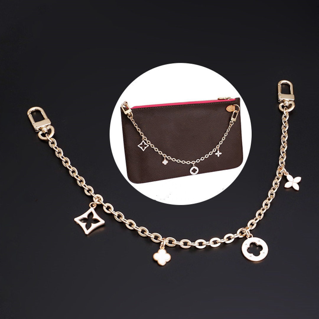 40CM High Quality Copper Purse Chain Strap, Gold Decorative Pendant ...