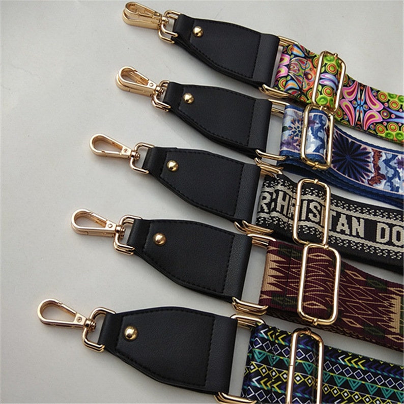 5cm Width Adjustable 130cm Long Colorful Purse Strap Belt With - Etsy