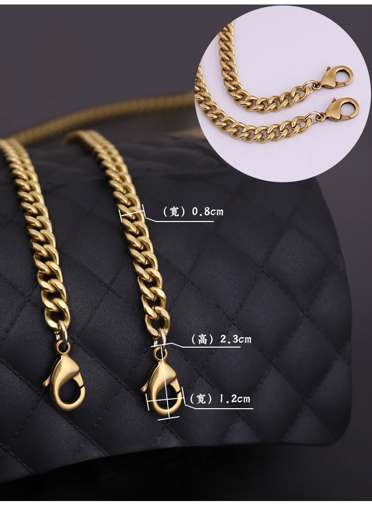 1pcs 8mm High Quality Copper Purse Chain Strap Bag Handle - Etsy
