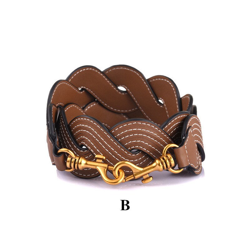 4cm Width 95cm Long Colorful Genuine Leather Purse Strap - Etsy