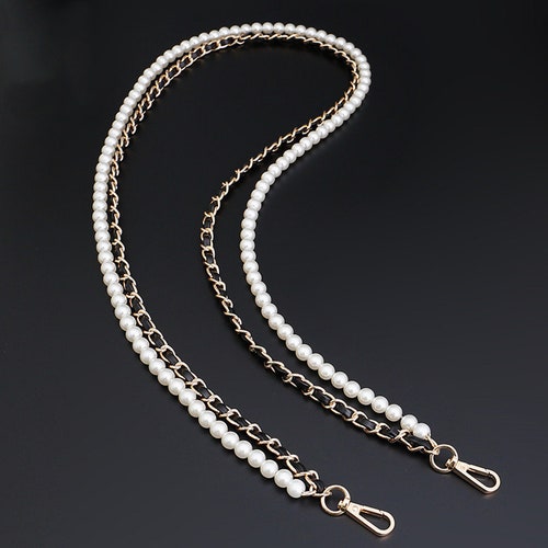 Pearl Acrylic High Quality Purse Chain Metal Shoulder Handbag - Etsy