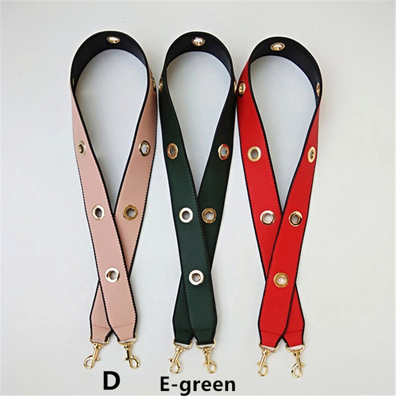 1pcs 3.9cm Width 103cm Long Pink Red PU Leather Purse Strap - Etsy