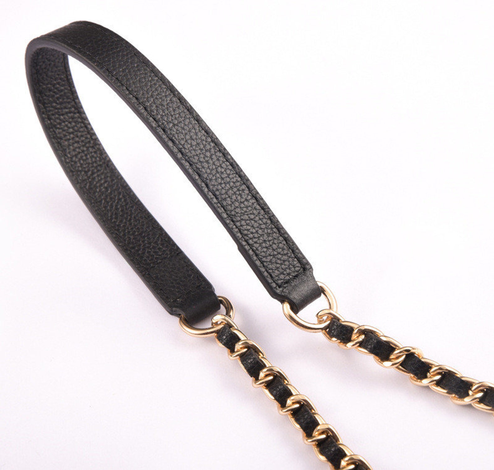Genuine Leather Bag Chain Metal Crossbody Bag Strap - Etsy Genuine Leather Bag Chain Metal Crossbody Bag Strap - Etsy