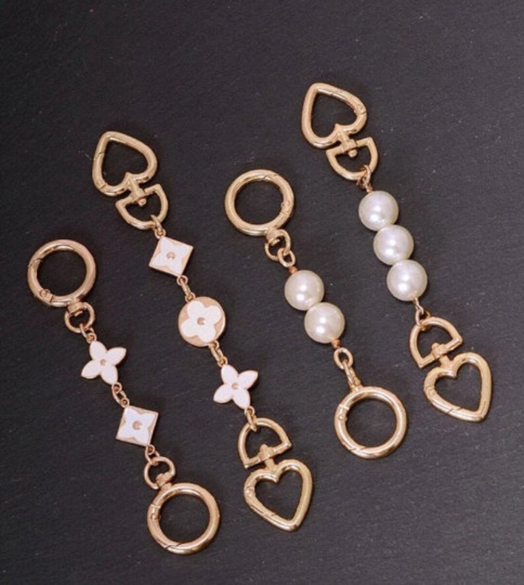 High Quality Pearls Crossbody Purse Extension Chain, Alloy and Iron ...