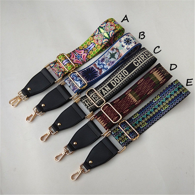 5cm Width Adjustable 130cm Long Colorful Purse Strap Belt With - Etsy
