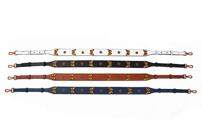 4cm Width Adjustable 105-112cm Leather 3D Butterfly Rivet - Etsy