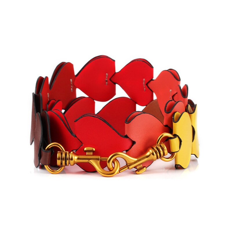 4cm Width 90cm Long Colorful Leather Purse Strap Rainbow | Etsy