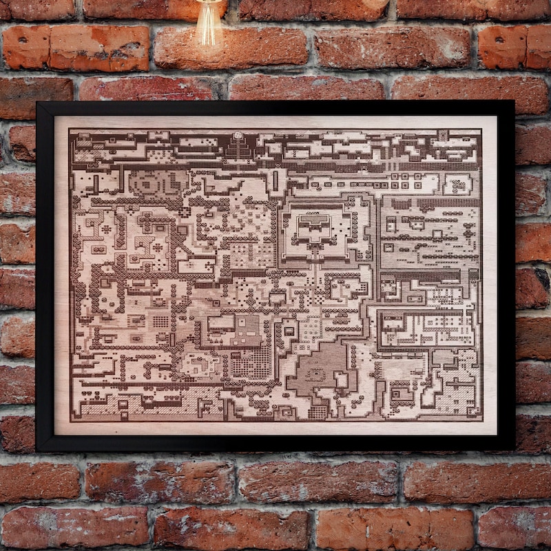 Zelda Map - Etsy