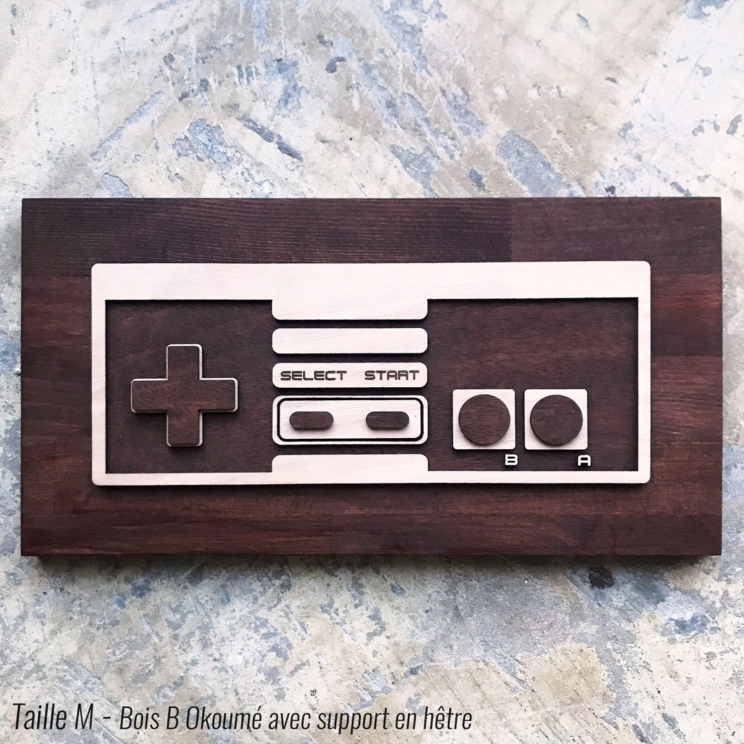 Wooden Nes Controller / Nes Controller / Poplar or Okoumé Wood ...