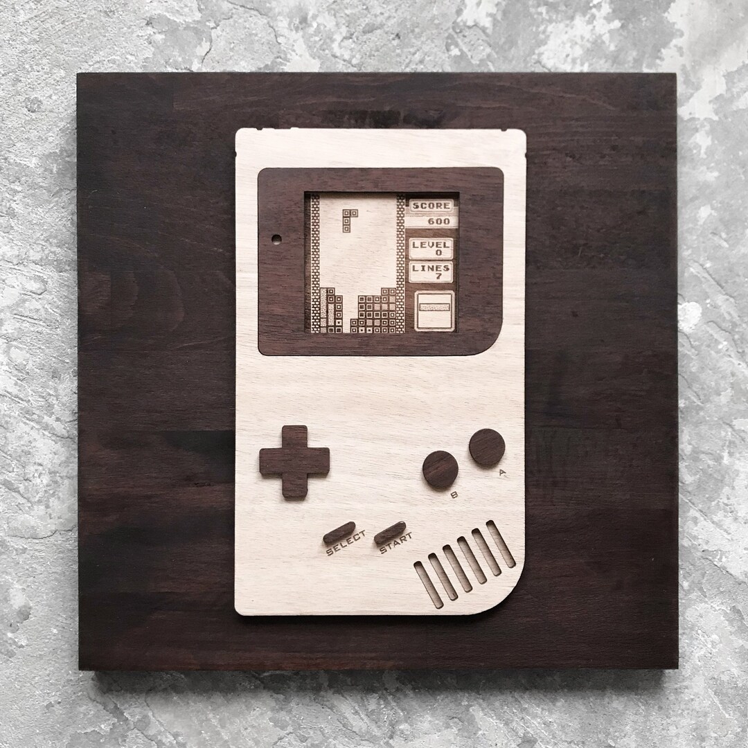 Wooden Retro Console / Poplar or Okoumé Wood Decoration / Customizable ...