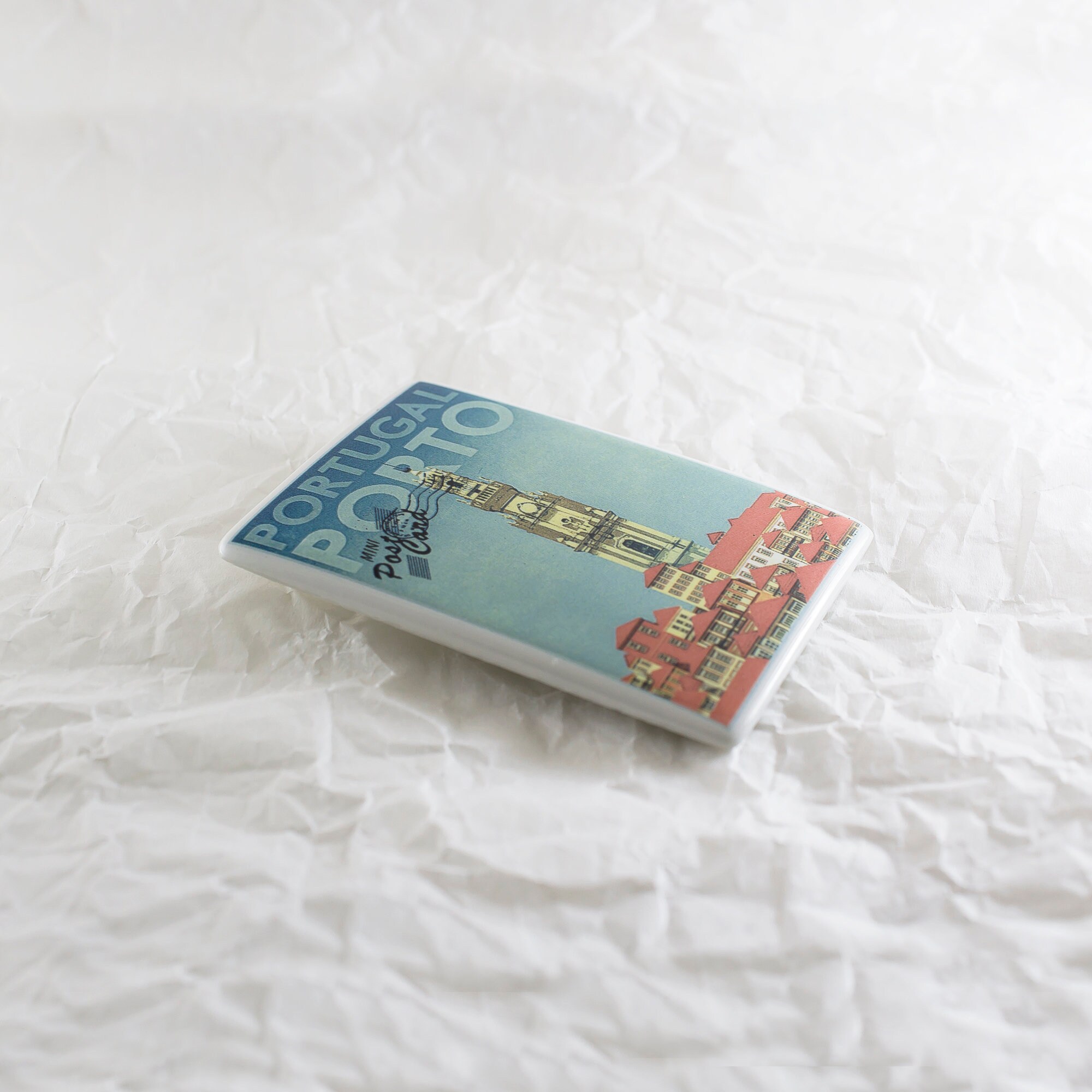 Porto Magnet, Porto Portugal Vintage Advertising, Souvenir Clerigos ...