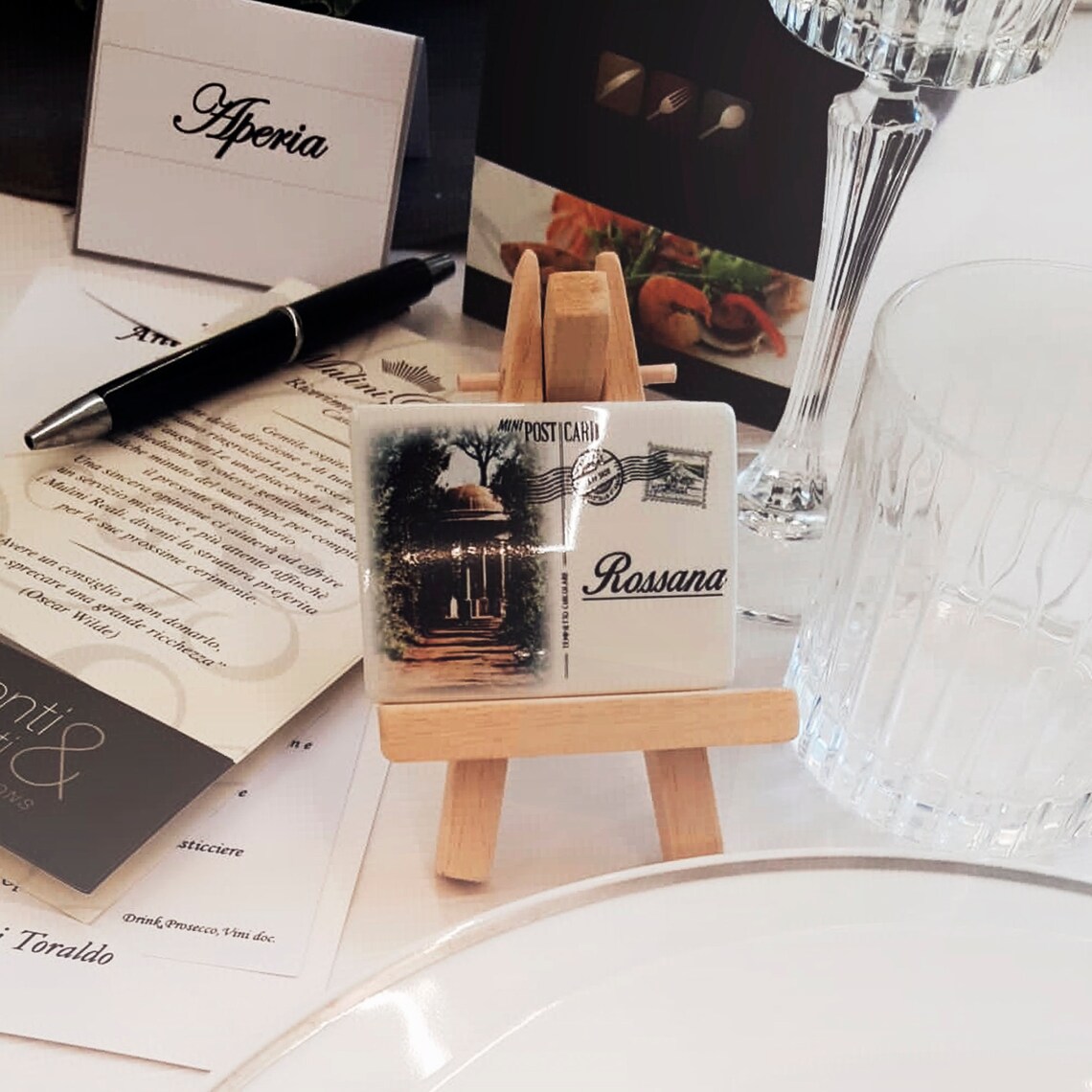 Wedding Table Names Personalised Sign Custom Name Settings - Etsy