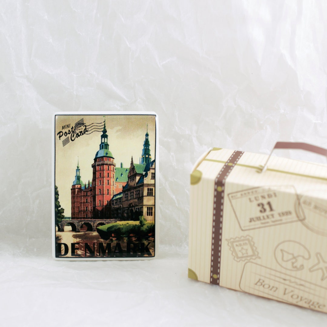 Denmark Magnet, Denmark Vintage Advertising, Souvenir Frederiksborg ...