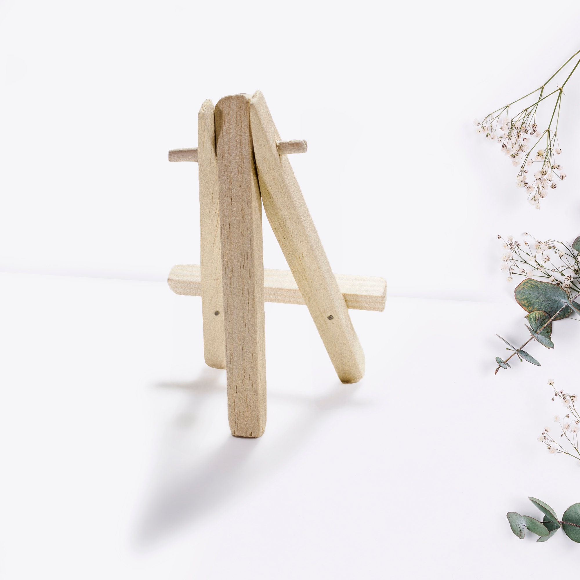 Mini Wooden Easel Stand Wooden Easel Wedding Decorations | Etsy