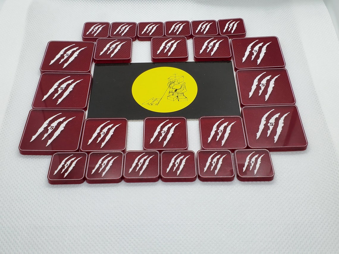 MCP Power and Damage Tokens - Etsy
