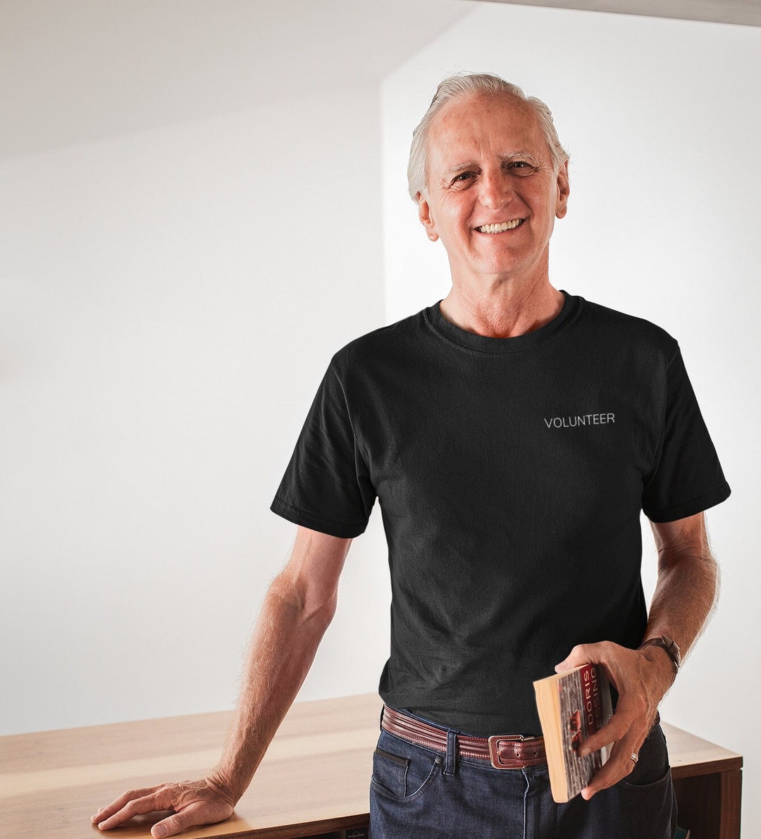 Volunteer Graphic Tee Pocket Design Community Service Unisex Shirt - Etsy